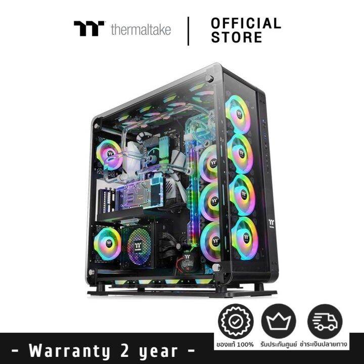 Thermaltake Core P8 TG Black Wall Mount/Tempered Glx3 4mm (CA-1Q2 ...