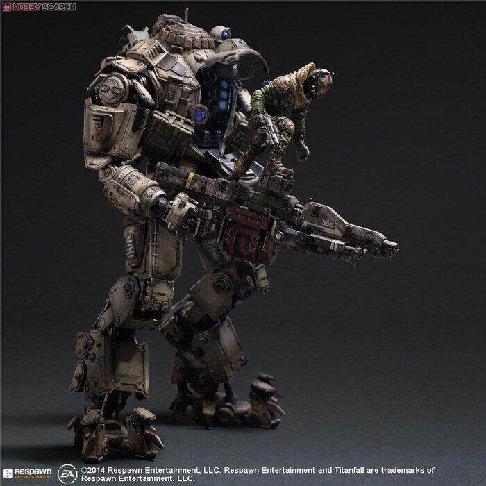 27Cm PLAY ARTS Game Titanfall 2 Figure PLAY ARTS Atlas Titanfall 2 ...