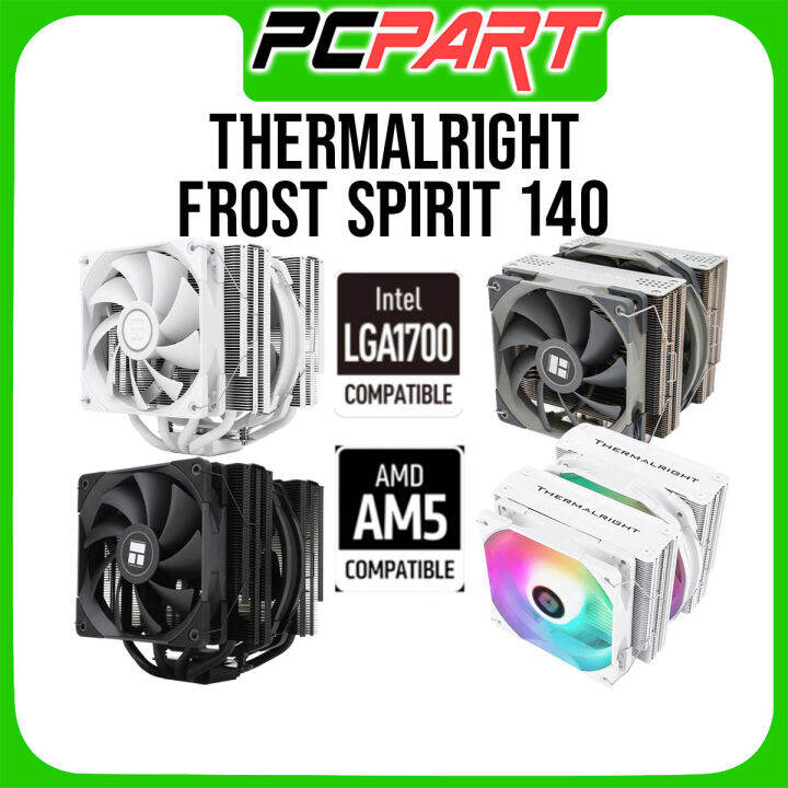 Tản nhiệt khí Thermalright Frost Spirit 140 - FS140 Black - FS140 White V3 LED ARGB hỗ trợ ...