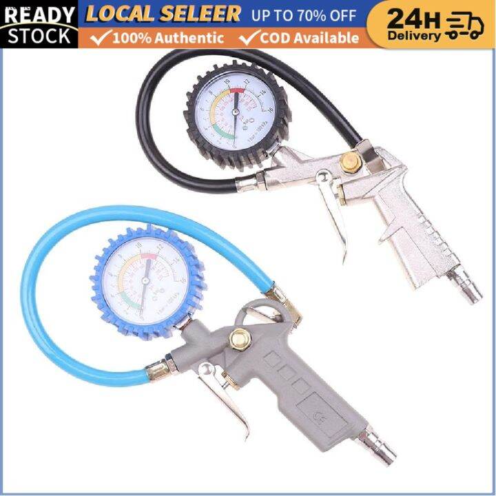 220PSI Tire tyre Inflator check valve air compressor LCD Digital tyre ...