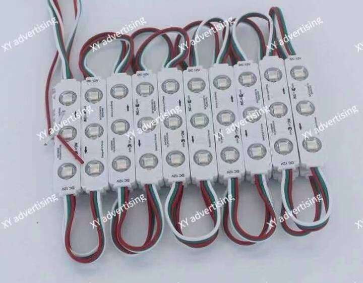 ไฟLED module full color ไฟป้ายโฆษณา ไฟป้ายอักษรณ์(แผงละ20ชิ้น) | Lazada ...