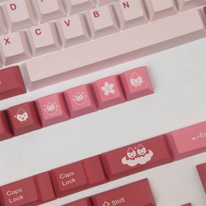 Mechanical Keyboard GMK Keycaps Cherry Profile Key Caps 140 keys-set ...