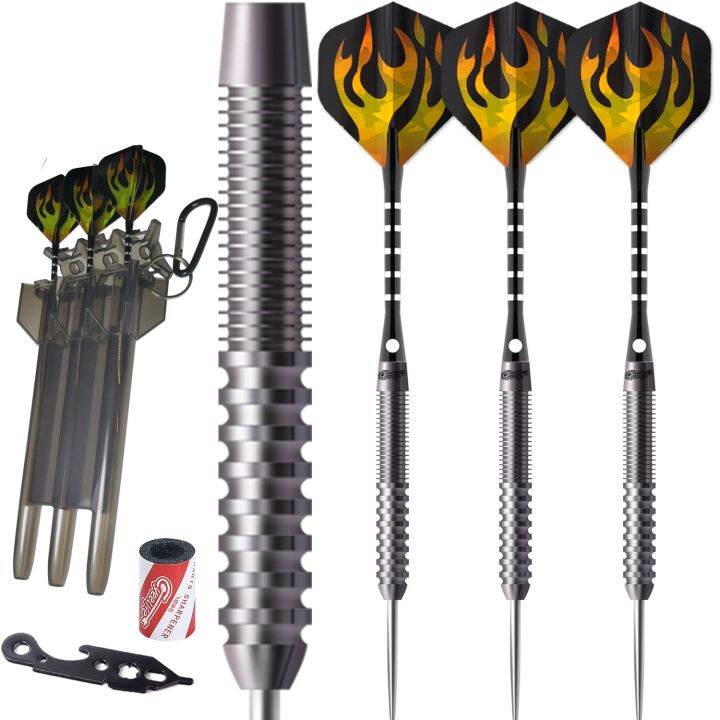 Cyeelife 90% Tungsten Steel Tip Darts 21/23/26/28/30G With Carry Case ...