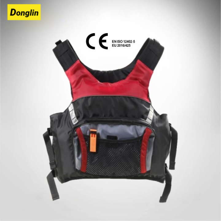 Donglin 100N Life Jacket Men 100KG+ Big Pockets Life Vest Women PFD ...