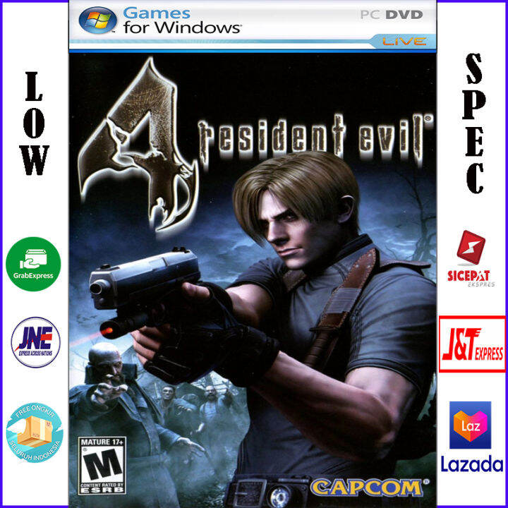 RESIDENT EVIL 4/RE 4 PC/ DVD GAME GAMING LAPTOP KASET CD GAME KOMPUTER ...