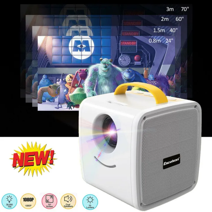 Q2 MINI Portable Projector LED MINI Home Theater LCD Projector 30 ...