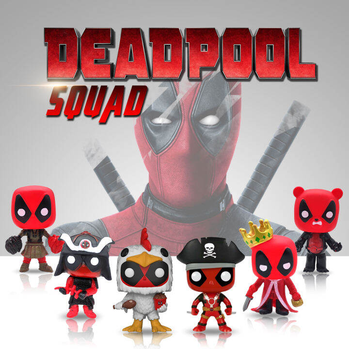 GenMerch World Funko Pop New Squad Action Figure Hot Pop Toys ...