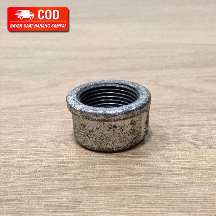 DOP BESI DRAT DALAM 1/2 INCH / TUTUP PIPA BESI DRAT DALAM 1/2 INCH ...