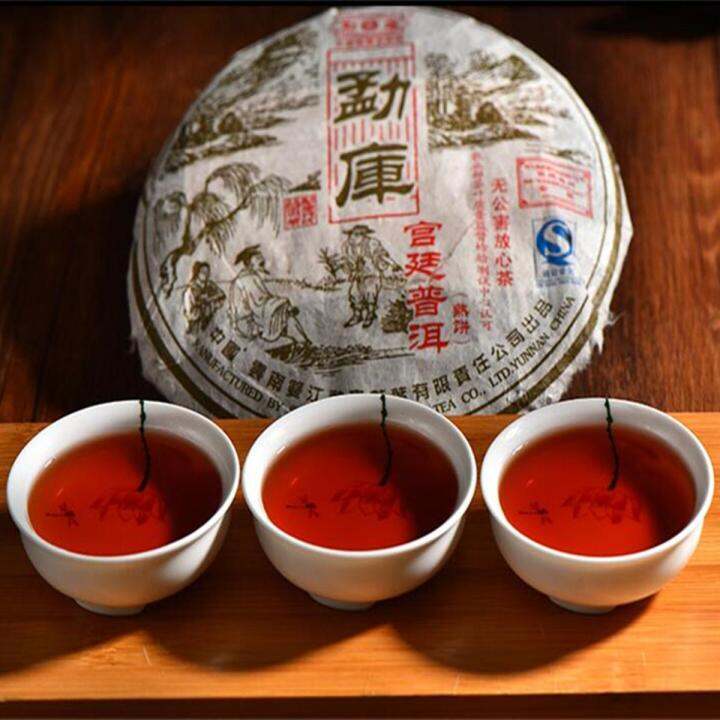 Chinese Pu'er Tea 400g Ripe Puer Black Tea MengKu Palace Pu er Old ...