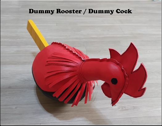 German Leather Training Dummy Rooster / Dummy Cock / Tari Accessories ...