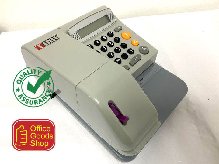 Electronic Cheque Writer Machine Printing 14 Digits Mesin Cek Printer ...