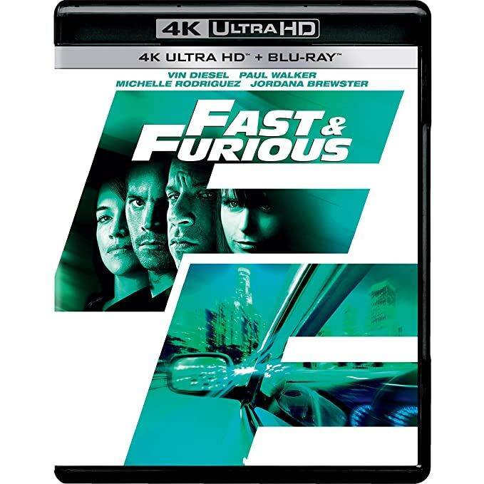 Fast & Furious 4 เร็ว...แรงทะลุนรก 4 ยกทีมซิ่ง แรงทะลุไมล์ (4K+Blu-ray ...