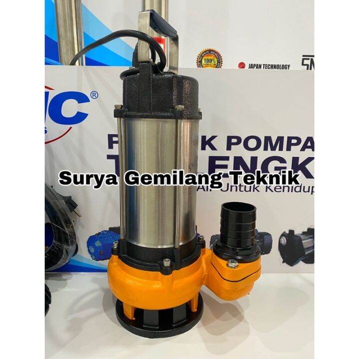 Pompa Celup Air Kotor 2HP 1Phase Submersible Sewage Pump Air Kotor 3in ...