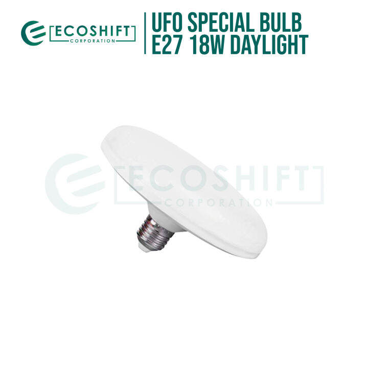 Ecoshift 18W 20W E27 Bulb Holder LED UFO Special Bulb Daylight | Lazada PH