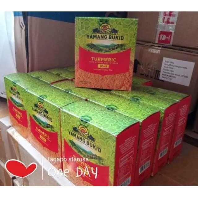 Yamang Bukid Turmeric Tea 10in1 12 Sachets | Lazada PH