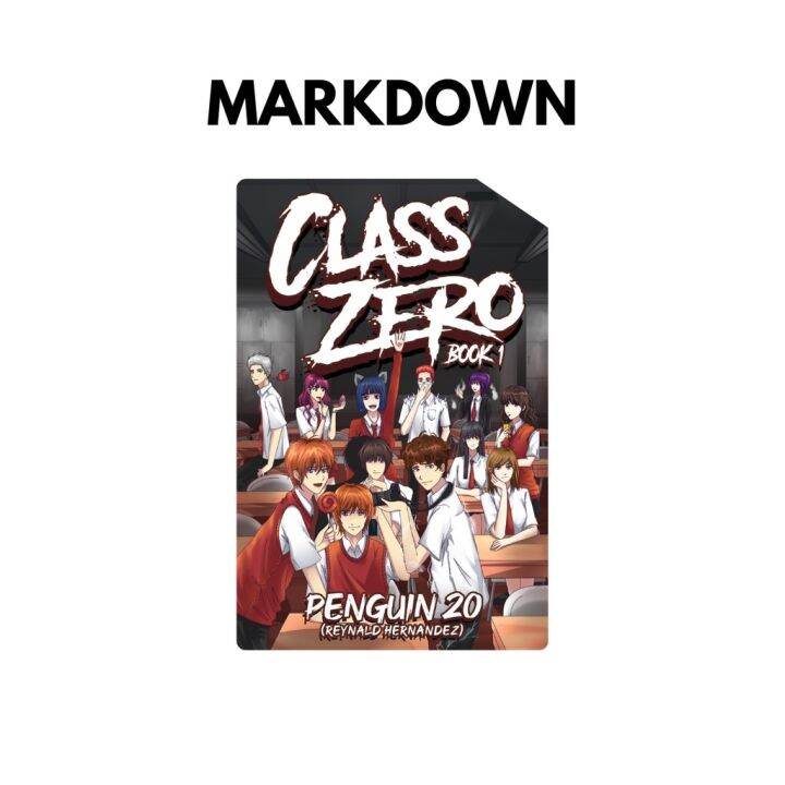 book MARKDOWN - Class Part 1 by Penguin20 | Lazada PH