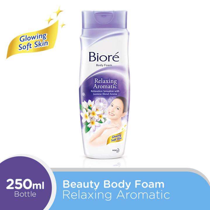 Biore Body Foam Relaxing Aromatic Sabun Mandi Botol 250 mL | Lazada Indonesia