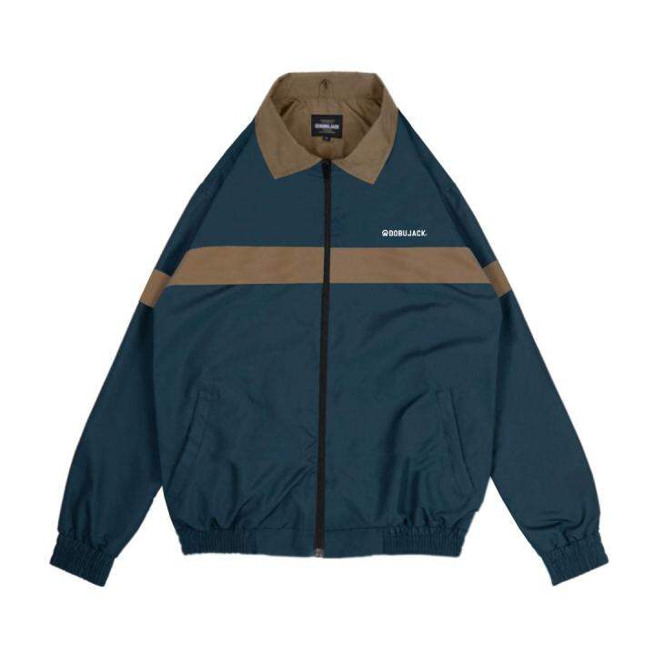 Dobujack Tracktop Suit Jacket Shoot Green Petrol Saga Cream | Lazada ...