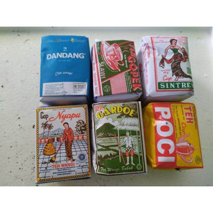 TEA LOCAL paket 6 teh viral-racikan teh tubruk wedangan ginasthel khas ...