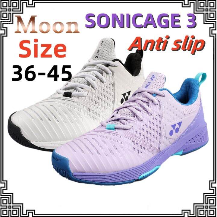 Yonex รองเท้าผ้าใบ SHTS3สำหรับผู้ชายและผู้หญิง,รองเท้าแบดมินตันระบายอากาศได้ดีกันลื่นพิเศษ ...