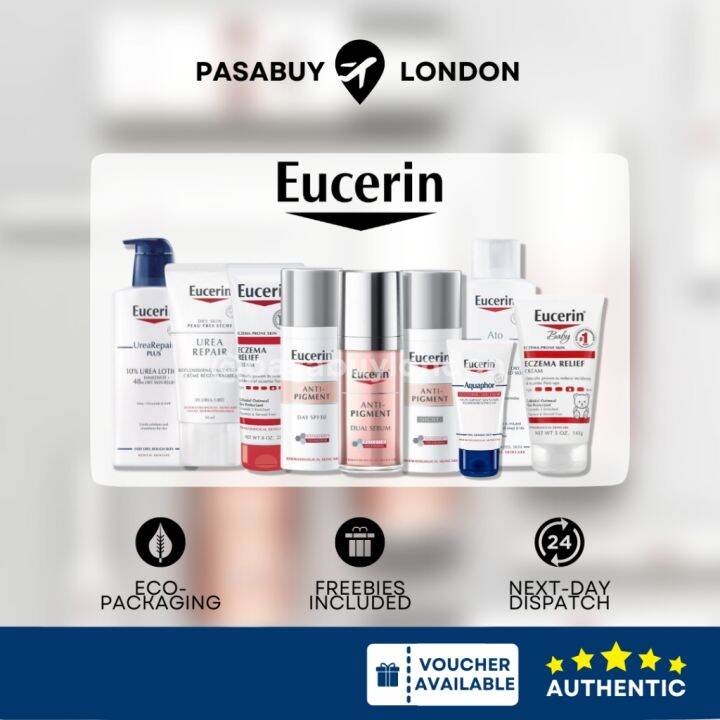 【COD】 Eucerin: Urea Face Cream Dual Serum Eczema Relief Lotion ...