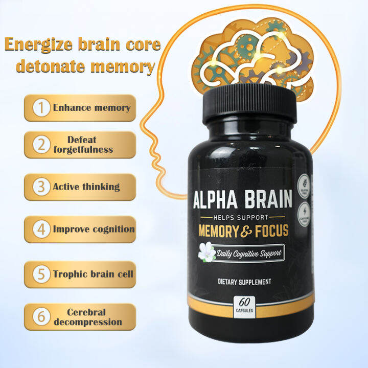 Wellspring Limitless Intelligence capsule brain memory booster 500mg ...