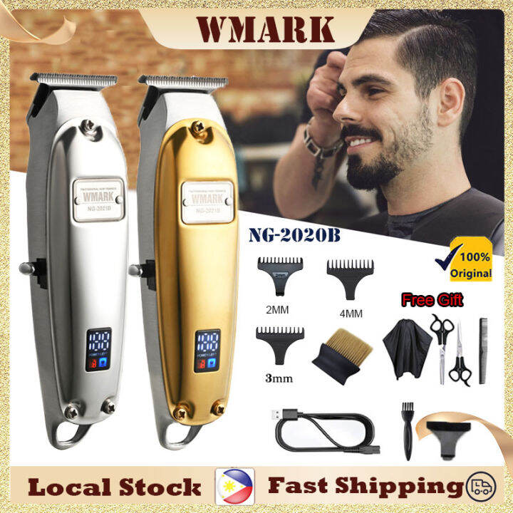 Wmark NG-2021B Wireless All-metal Hair Clipper Professional Hair ...