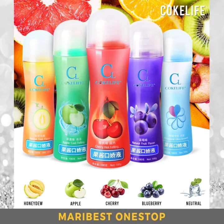 100g Cokelife Fruity Lubricant Human Artificial Mosturizing Fruit Taste