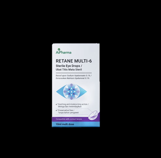 RETANE MULTI-6 STERILE EYE DROPS 10ML | Lazada