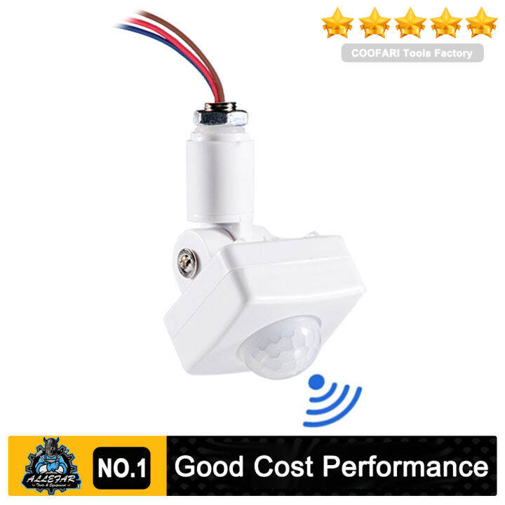 LED Motion Sensor 220V 110V 12V Infrared PIR Motion Sensor Detector ...