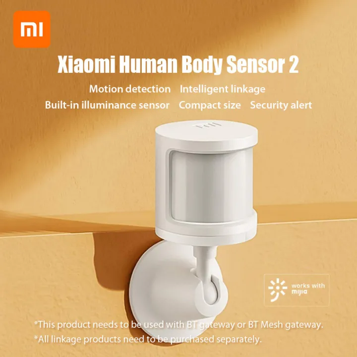 Xiaomi Human Body Sensor 2 Wireless Light Intensity Sensors & Movement ...