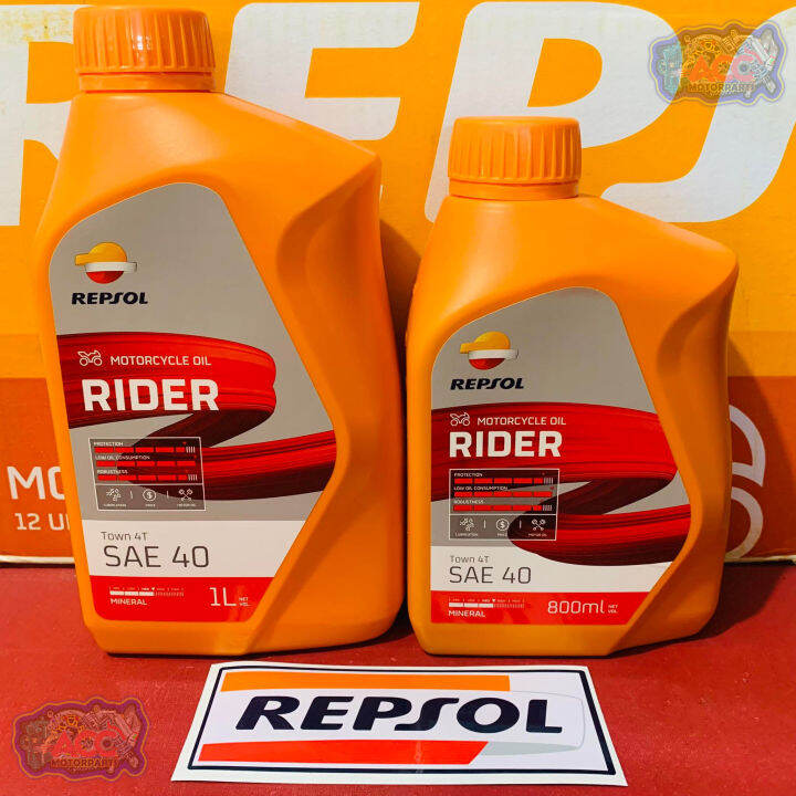 Repsol Rider Town SAE 40 former Repsol Formula XT 1L & 800ml | Lazada PH