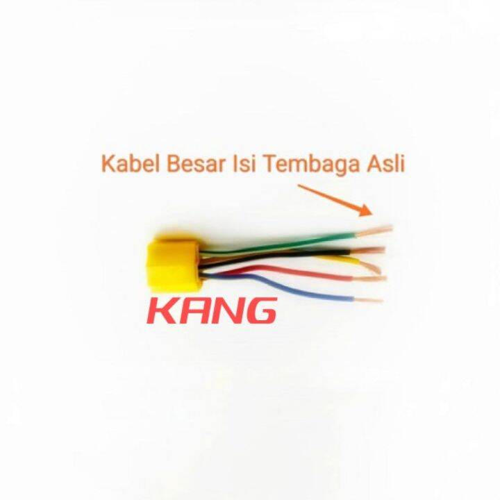 Soket Rellay Socket Riley Keramik Ceramic Kaki Kabel 5 Besar Tembaga ...