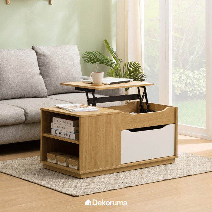 Dekoruma SANO Meja Tamu Minimalis - Coffee Table - Meja Sofa | Lazada ...