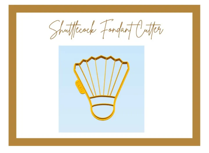 Shuttlecock Fondant/Cookie Cutter | Lazada PH