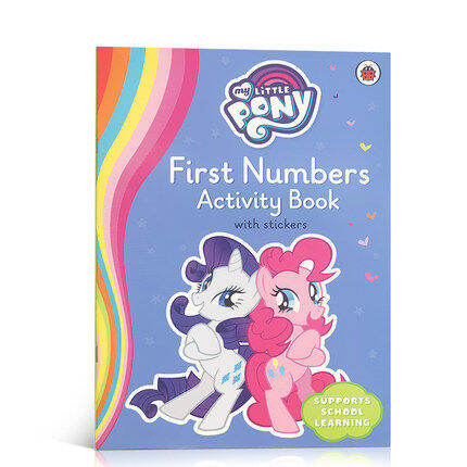 milu My Little Pony First Numbers หนังสือต้นฉบับภาษาอังกฤษ My Little ...