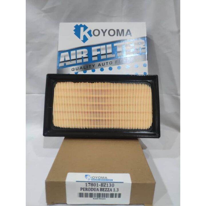 PERODUA BEZZA 1.3cc AIR FILTER 17801-BZ130 K | Lazada