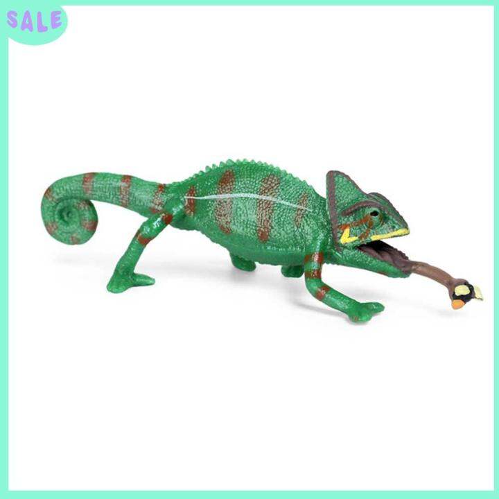 Solid kids simulation animal toy reptile model lizard color change ...