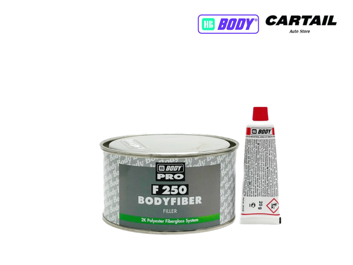 สีโป้วบอดี้ไฟเบอร์ F250 Pro F250 BODYFIBER Filler | Lazada.co.th