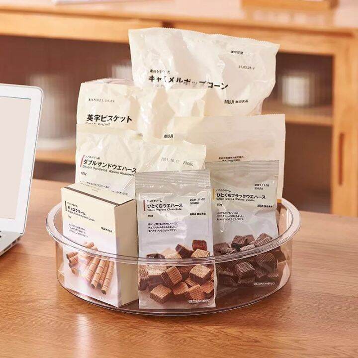 PET Lazy Susan Round Clear Rotating Turn Table Organizer | Lazada PH