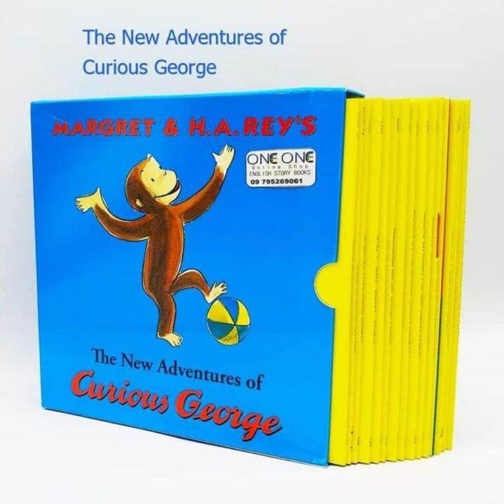 The New Adventures of Curious George Box Set 16 BOOKS | Lazada