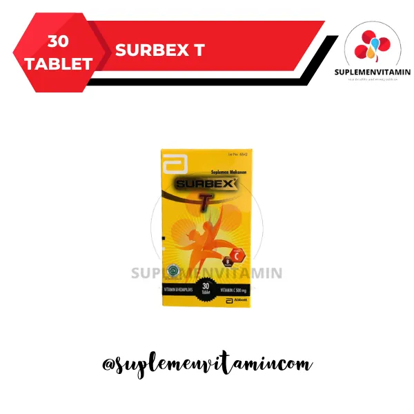 Surbex T Suplemen Vitamin Original Abbott - Box isi 30 Tablet | Lazada ...