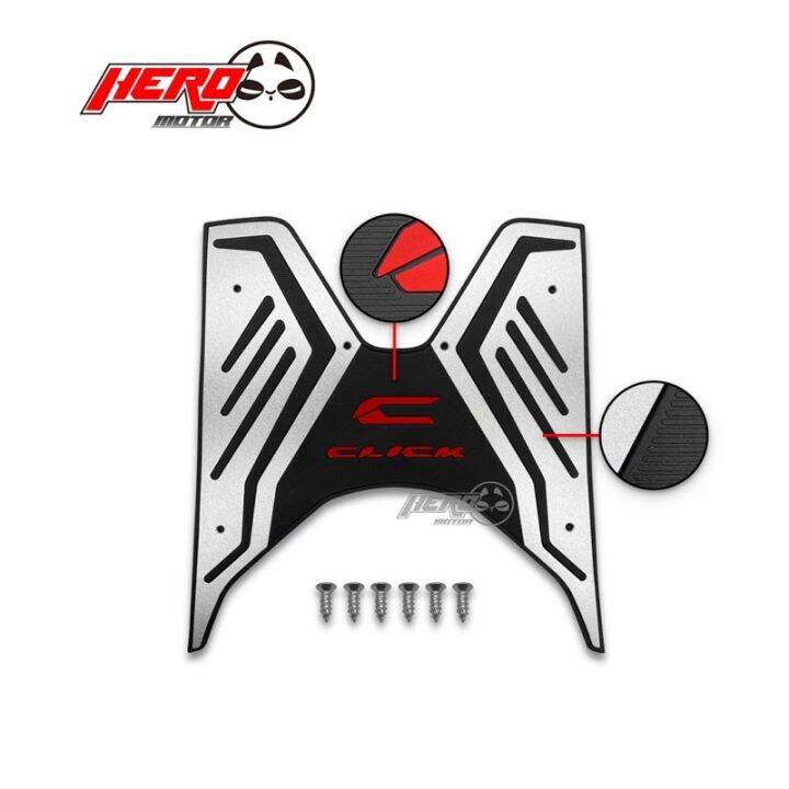 Honda Click Matting Footboard V2 for Click 125/150 CNC and Rubber Made ...