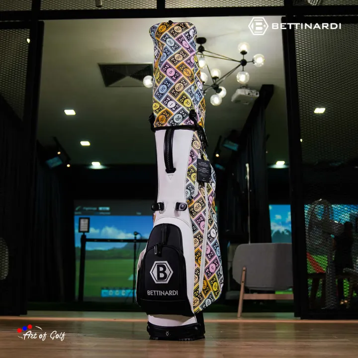 ถุงกอล์ฟ Bettinardi x Monopoly Money Vessel VLS Stand Bag (Black/White ...