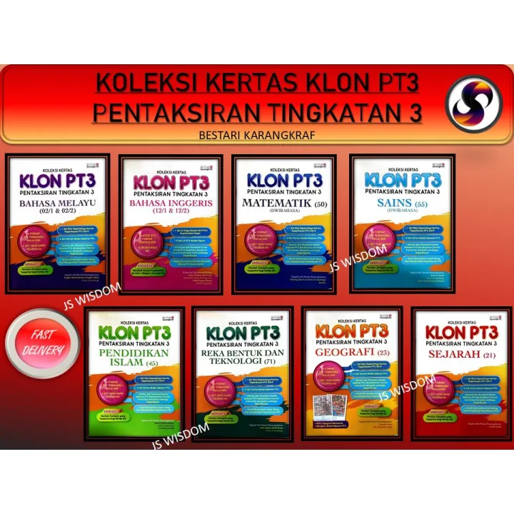 KOLEKSI KERTAS KLON PT3 PENTAKSIRAN TINGKATAN 3 KSSM - MATEMATIK BAHASA ...