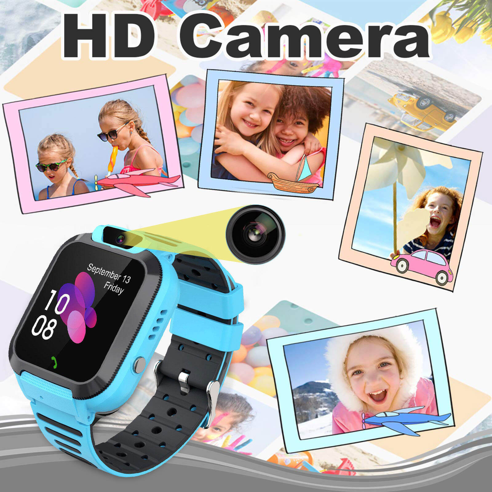 ส่งฟรี! (ถูกชัวร์) ใหม่ Q20 นาฬิกาไอโมเด็ก กันน้ำ นาฬิกาไอโมเด็ก Sos นาฬิกากันเด็กหาย นาฬิกาโทร ...