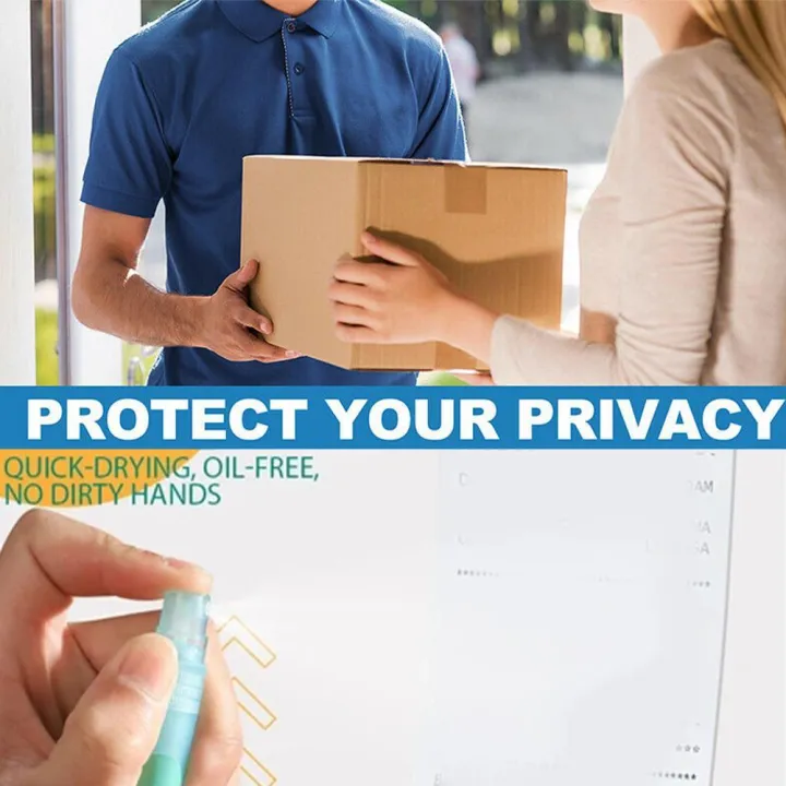 Thermal Sensitive Paper Spray Security Spray Privacy Cover Theft ...