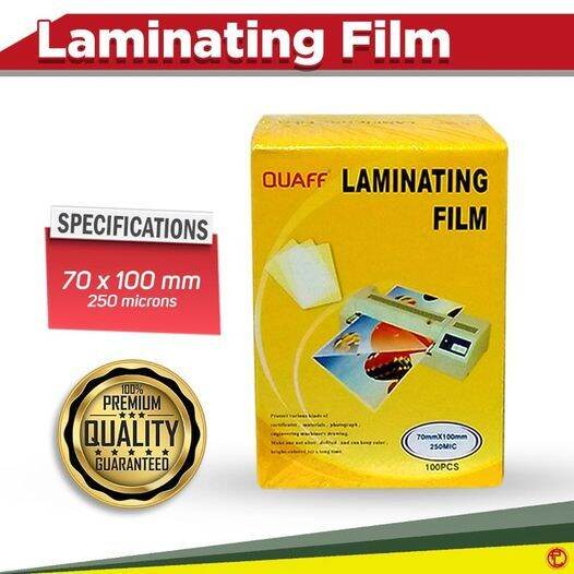 70x100 ID FILM / LAMINATING FILM / 250mic/100 sheets | Lazada PH