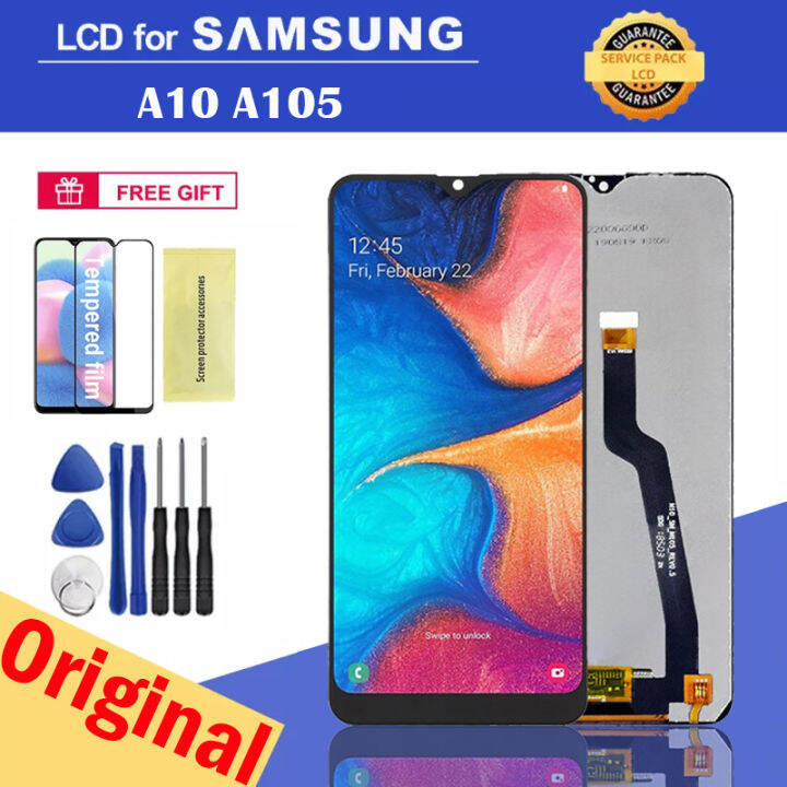 HOTTOH 100% Tested For Samsung Galaxy A10 A105 Original Display LCD ...