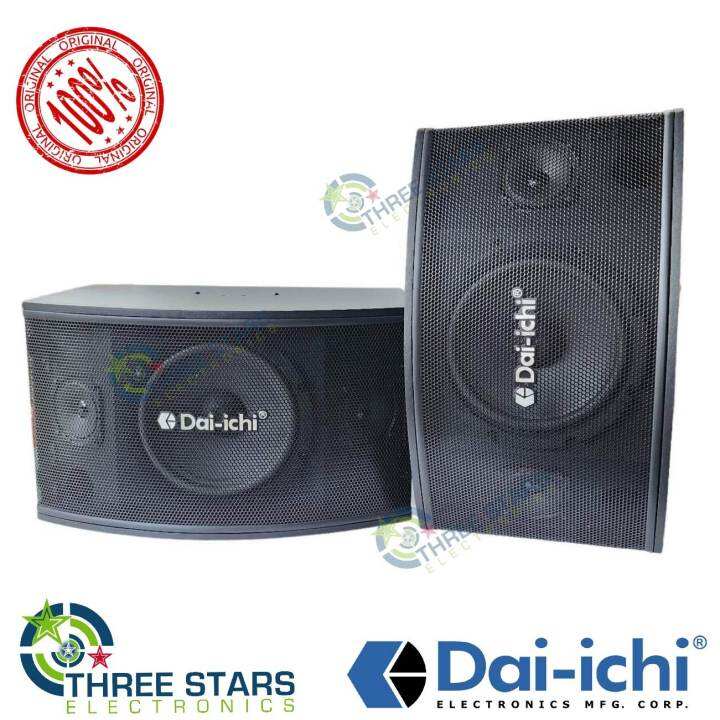 Dai Ichi 2pcs KR-82i 8 inch Karaoke Speaker System 3 Way 300 watts Maximum Power 8 ohms | Lazada PH